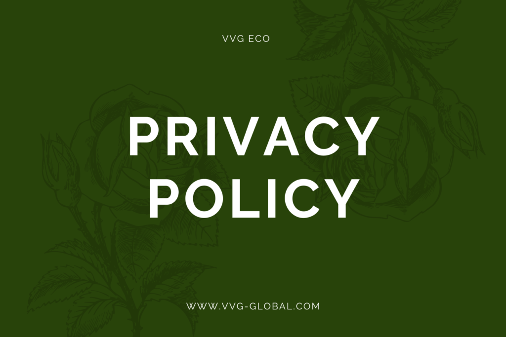 Privacy Policy - VVG ECO
